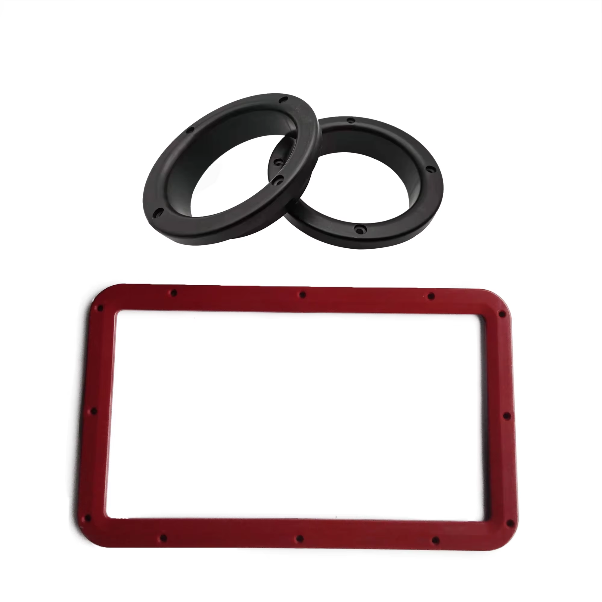 HOLDWIN Sandblast Cabinet Glove Holder Rings – Plastic O‑Ring Gloves Mount