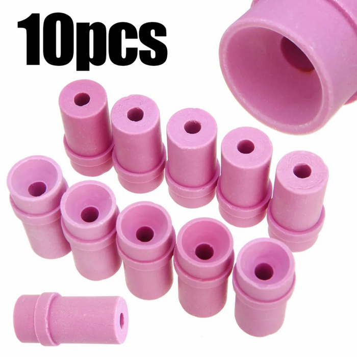 10-Pack Ceramic Sandblast Nozzles – Replacement Parts for Air Siphon S